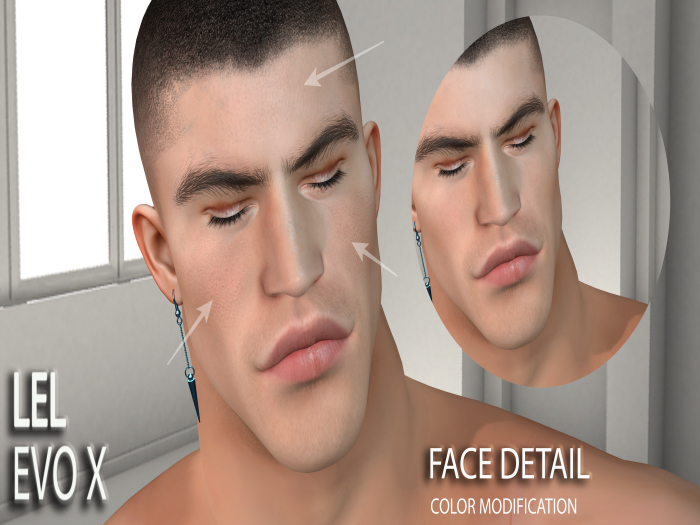 Second Life Marketplace Face Detail Lel Evox